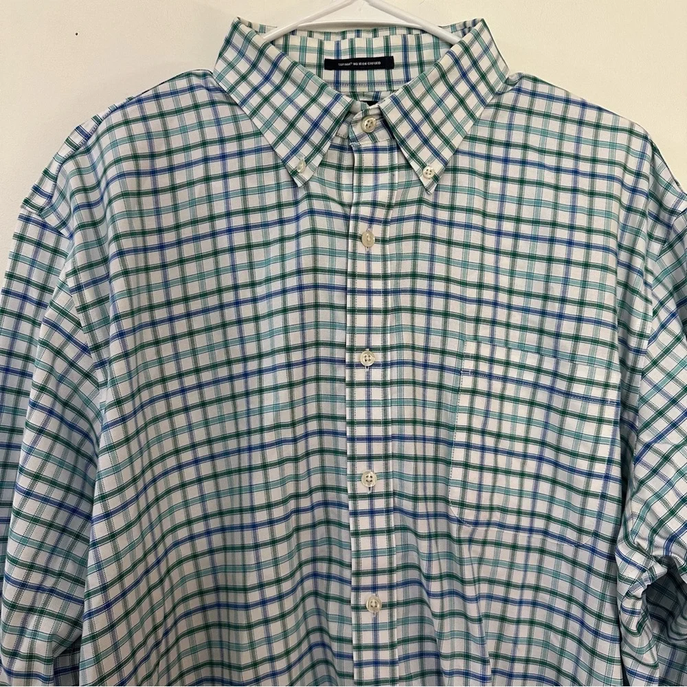 Lands' End | Shirts | Lands End Mens Tailored Fit Tall Supima No Iron ...